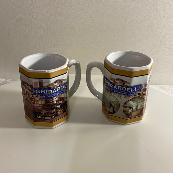 Dining | Ghirardelli Chocolate Co Octagon Coffee Mug Cup | Poshmark